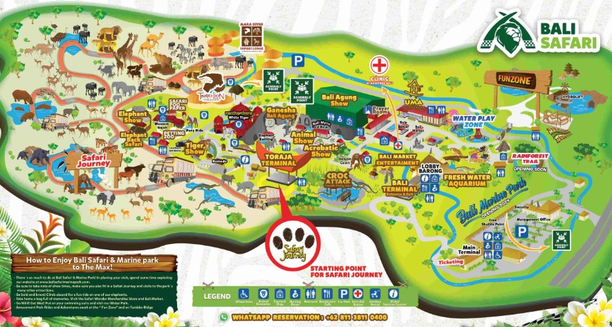 Bali Safari and Marine Park - Taman Safari dan Akuarium Terbesar di ...